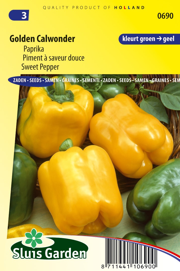 Buy Sweet Pepper Golden Calwonder online at Gardencentre Koeman