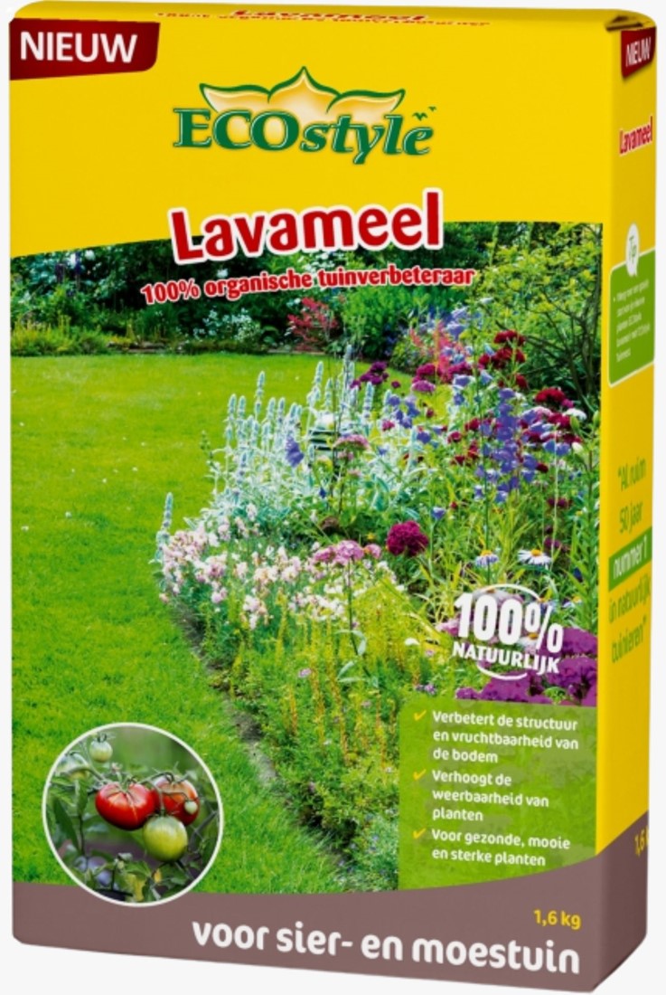 Buy Ecostyle Lava Rock Flour 1 6 Kg online at Gardencentre Koeman