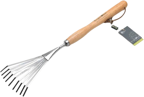 Buy Rhs Stainless Mid Handled Shrub Rake Burgon And Ball online at ...